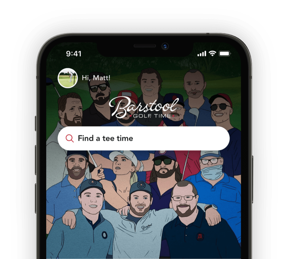 Barstool Golf Time
